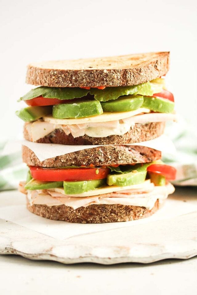 Turkey and Avocado Sandwich » The Fast Recipe Food Blog