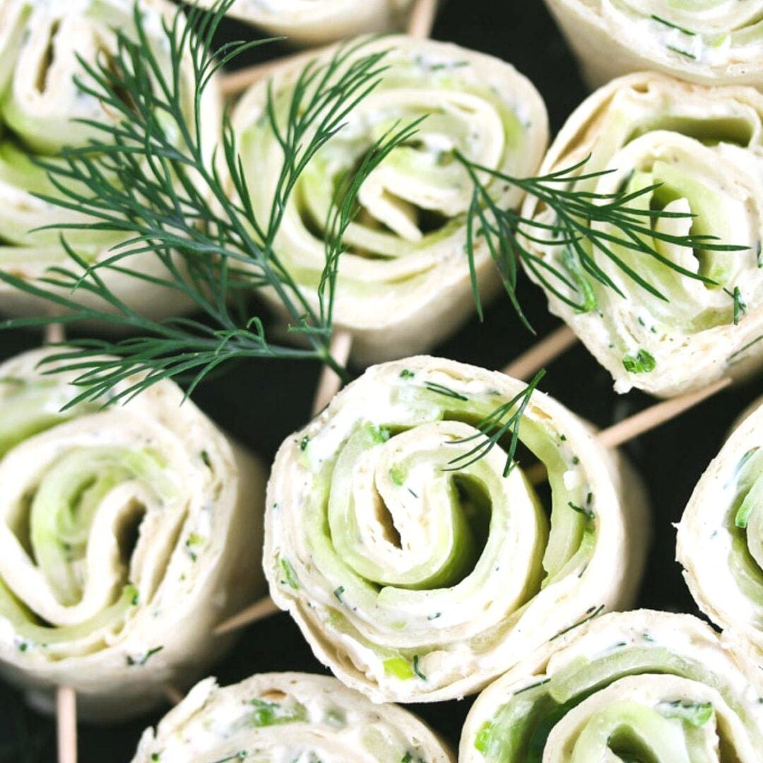 Simple Cucumber Wraps (Only 5 Ingredients)