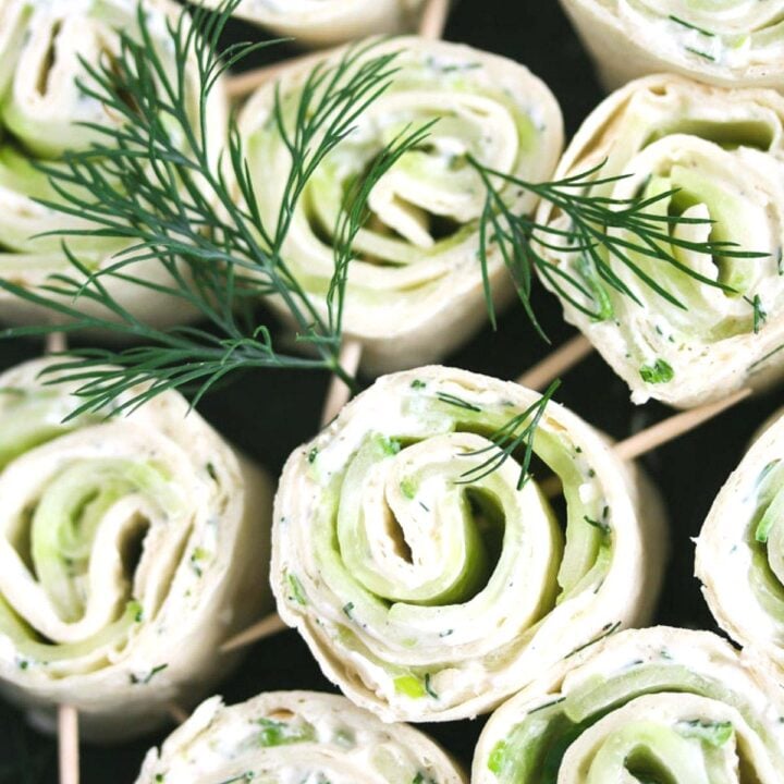 Simple Cucumber Wraps (Only 5 Ingredients)