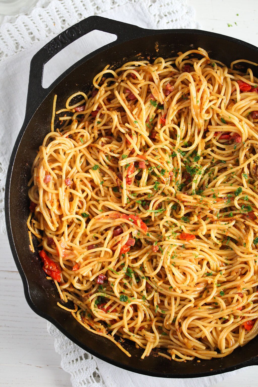 Quick Leftover Spaghetti Recipe » The Fast Recipe Food Blog