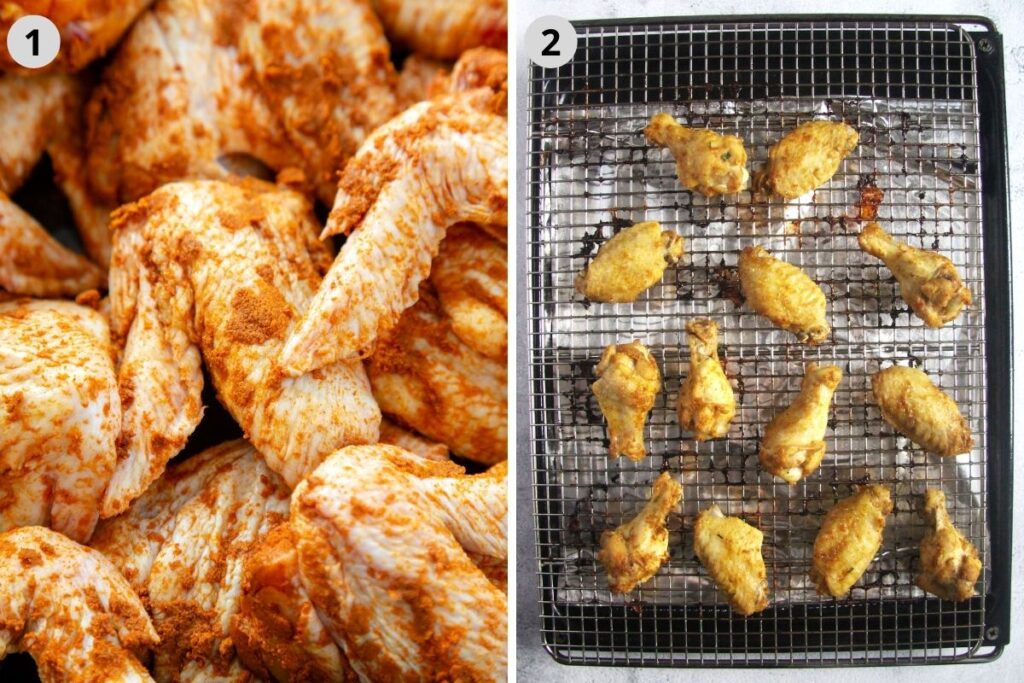 Baked Curry Chicken Wings (3 Ingredients) » thefastrecipe.com