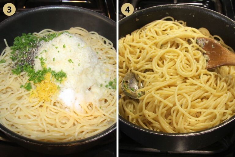 The Best Lemon Pepper Pasta Recipe » thefastrecipe.com