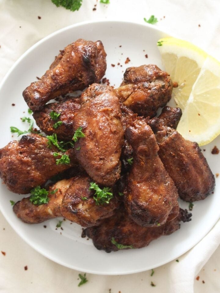Crispy Baked Lemon Pepper Wings » The Fast Recipe Food Blog