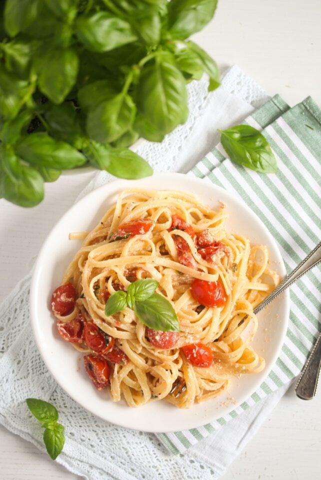 Easy Tomato and Ricotta Pasta » The Fast Recipe Food Blog