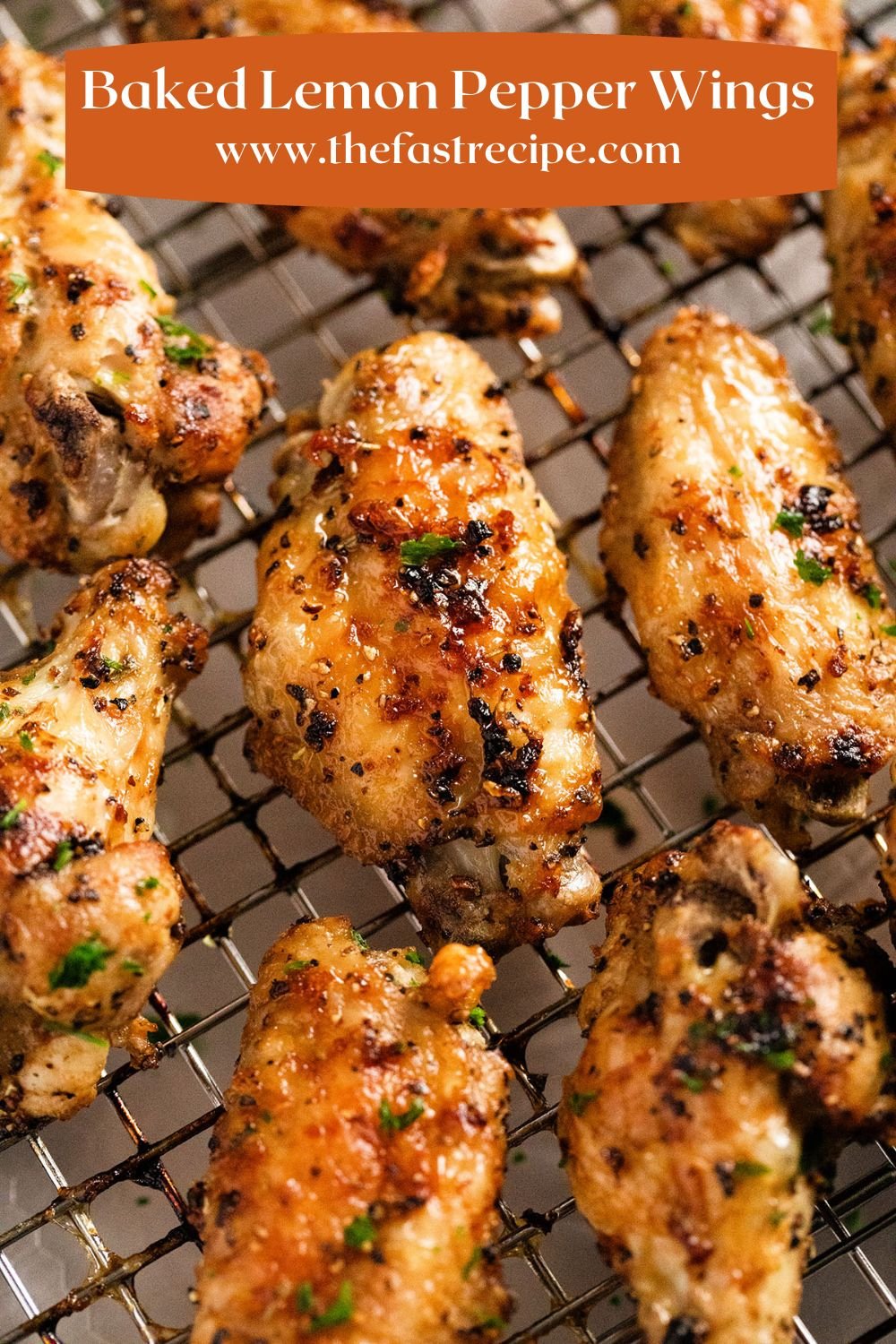 Crispy Baked Lemon Pepper Wings » The Fast Recipe Food Blog