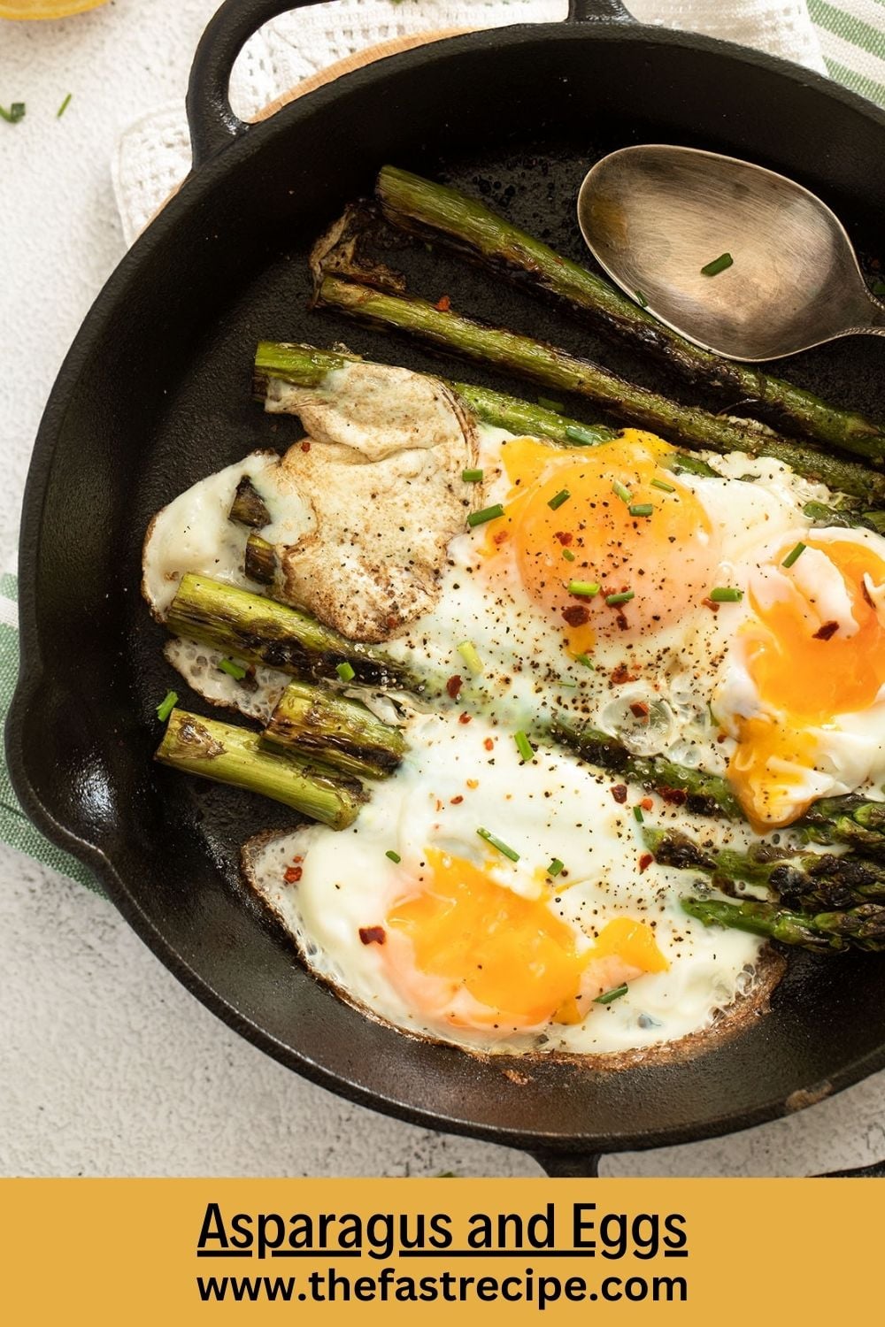 Asparagus Brunch (with Eggs) » The Fast Recipe Food Blog