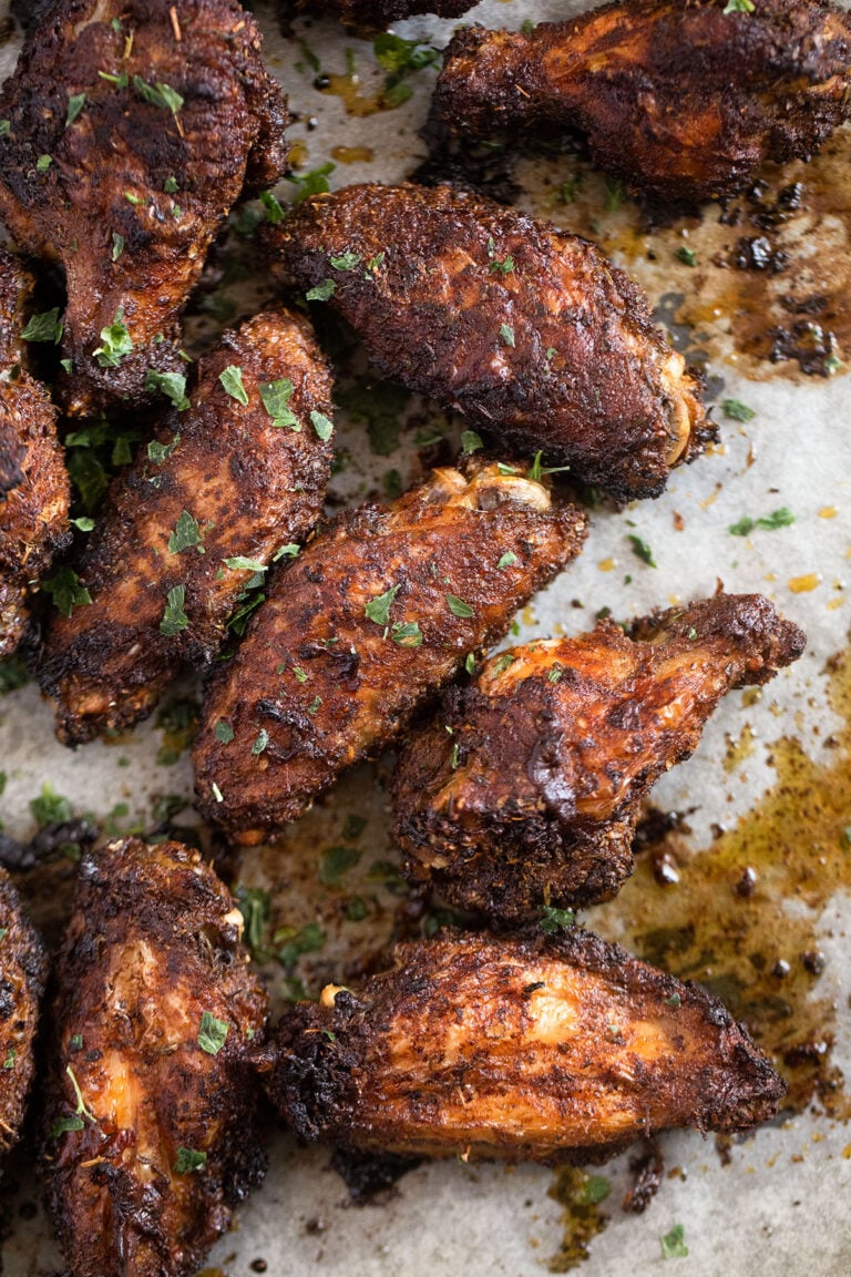 Spicy Dry Rub Chicken Wings » The Fast Recipe Food Blog