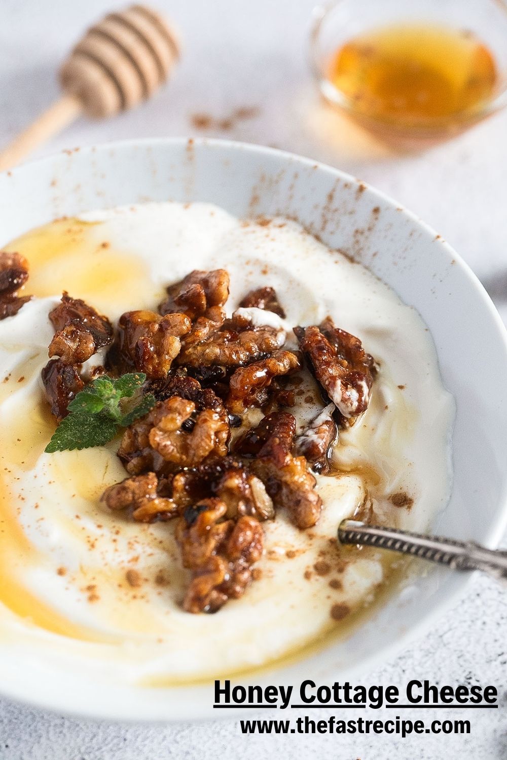 Cottage Cheese with Honey » The Fast Recipe Food Blog