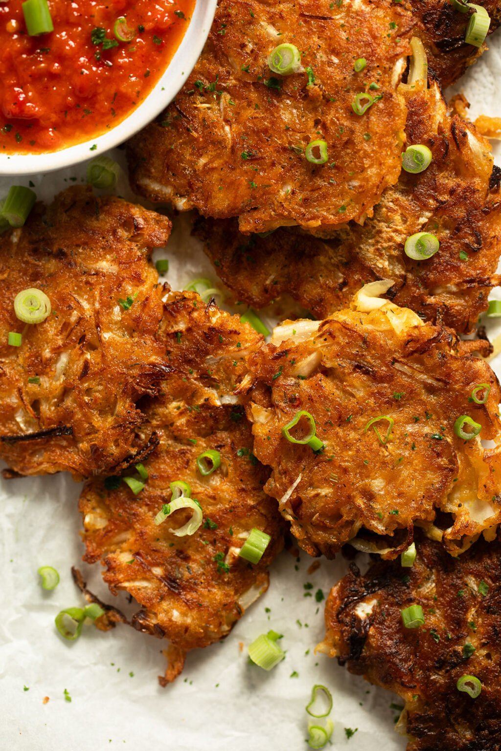 Crispy Cabbage Fritters » The Fast Recipe Food Blog