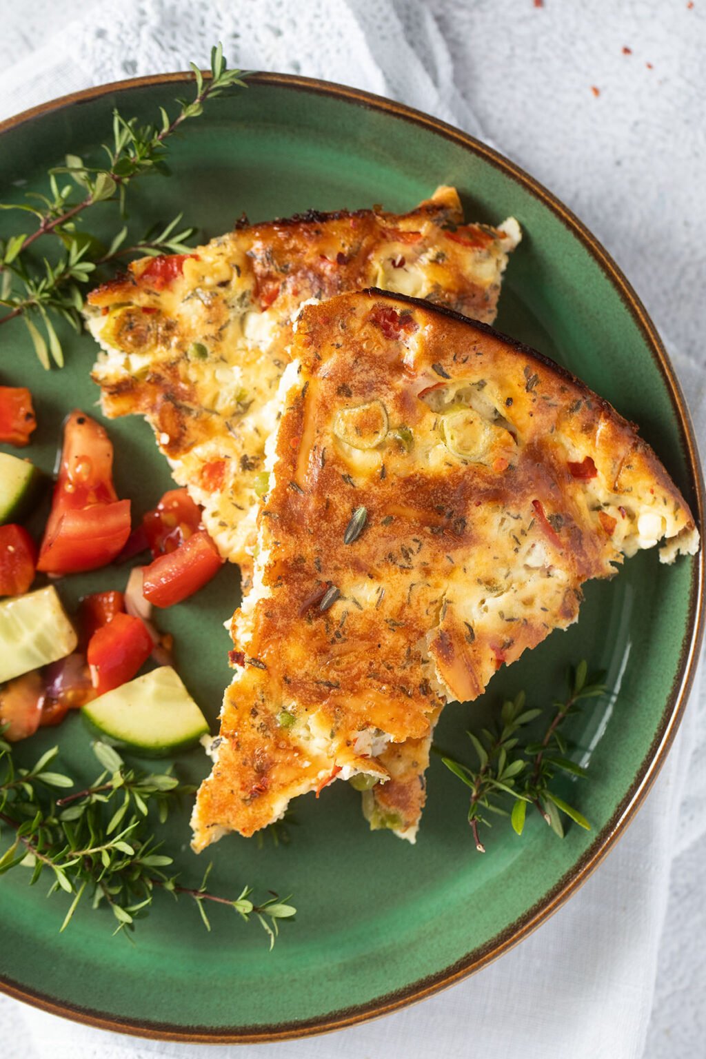 Quiche with Cottage Cheese » The Fast Recipe Food Blog