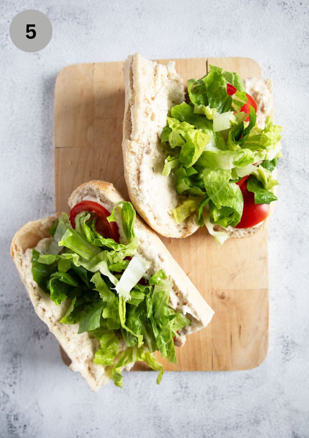 Caesar Salad Sandwich » The Fast Recipe Food Blog