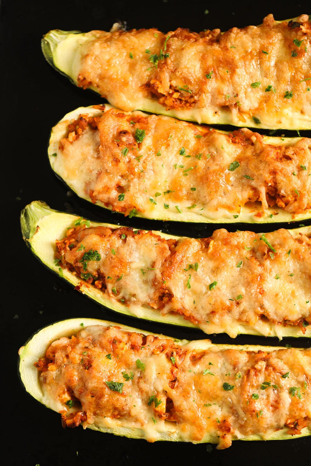 Zucchini Stuffed with Rice » The Fast Recipe Food Blog
