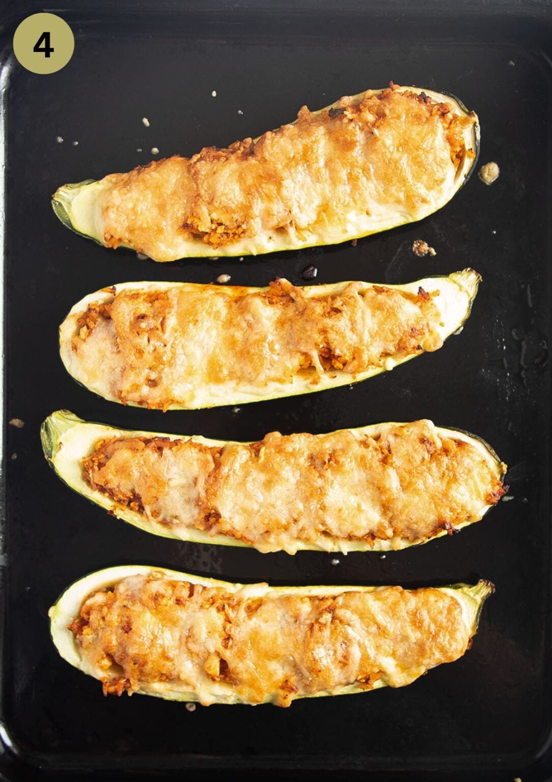 Zucchini Stuffed with Rice » The Fast Recipe Food Blog
