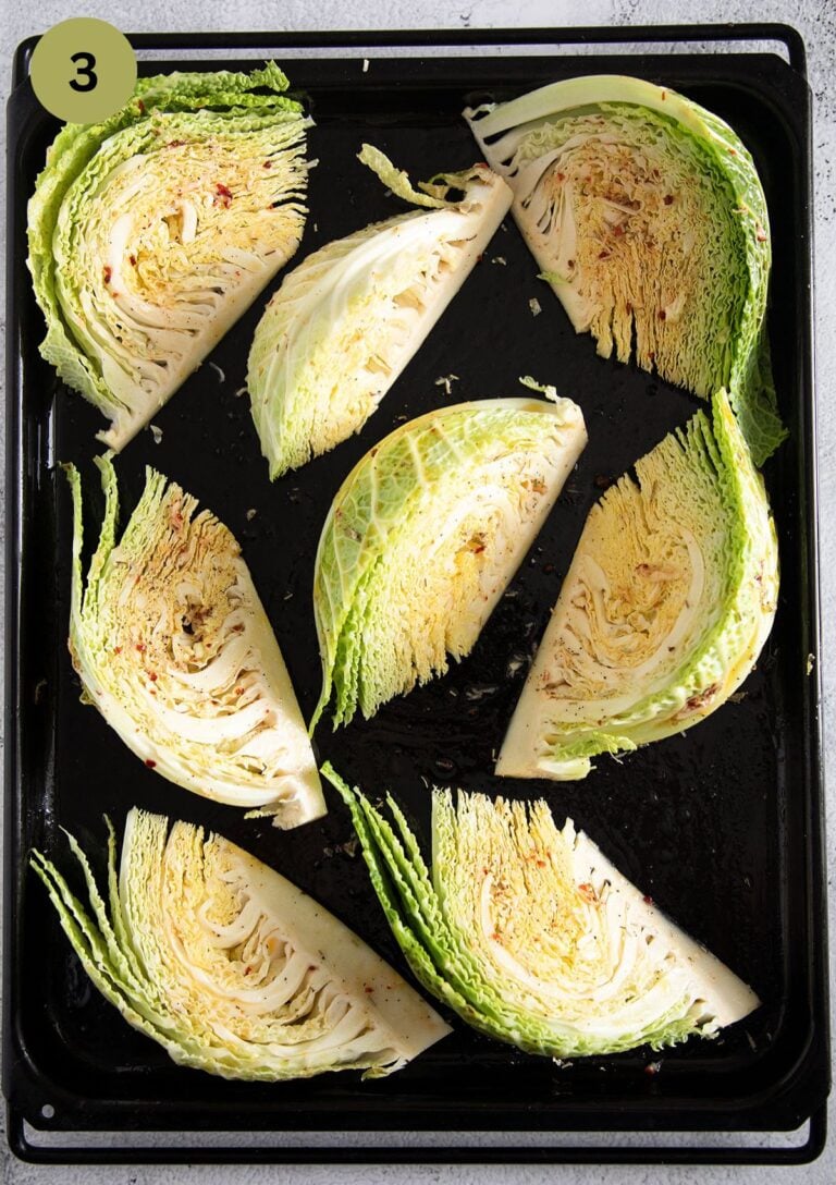 Roasted Savoy Cabbage » The Fast Recipe Food Blog