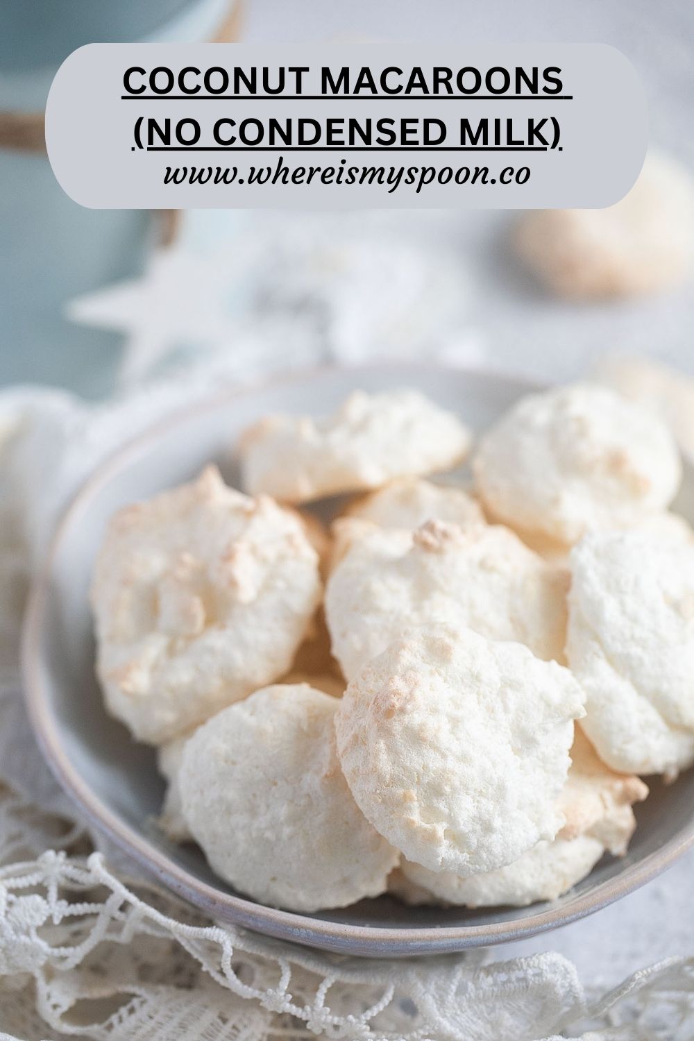 Coconut Macaroons without Condensed Milk » The Fast Recipe Food Blog