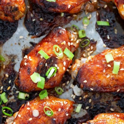 Gochujang Chicken Wings » The Fast Recipe Food Blog