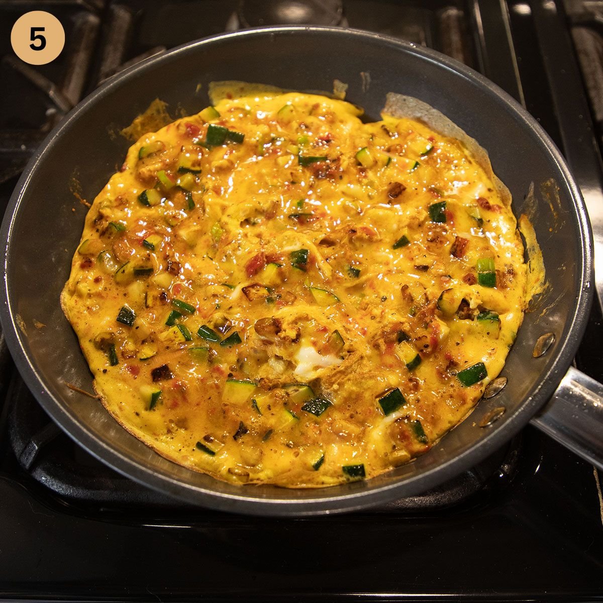 The Simplest Zucchini Omelette » The Fast Recipe Food Blog