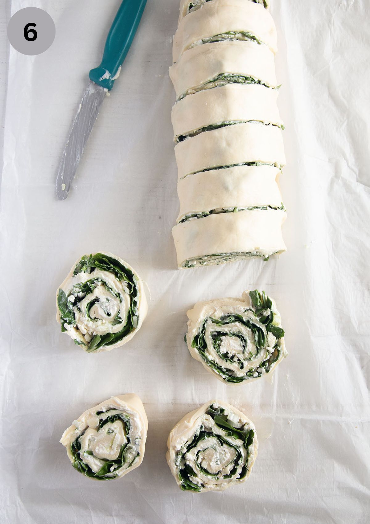 Feta and Spinach Rolls » The Fast Recipe Food Blog