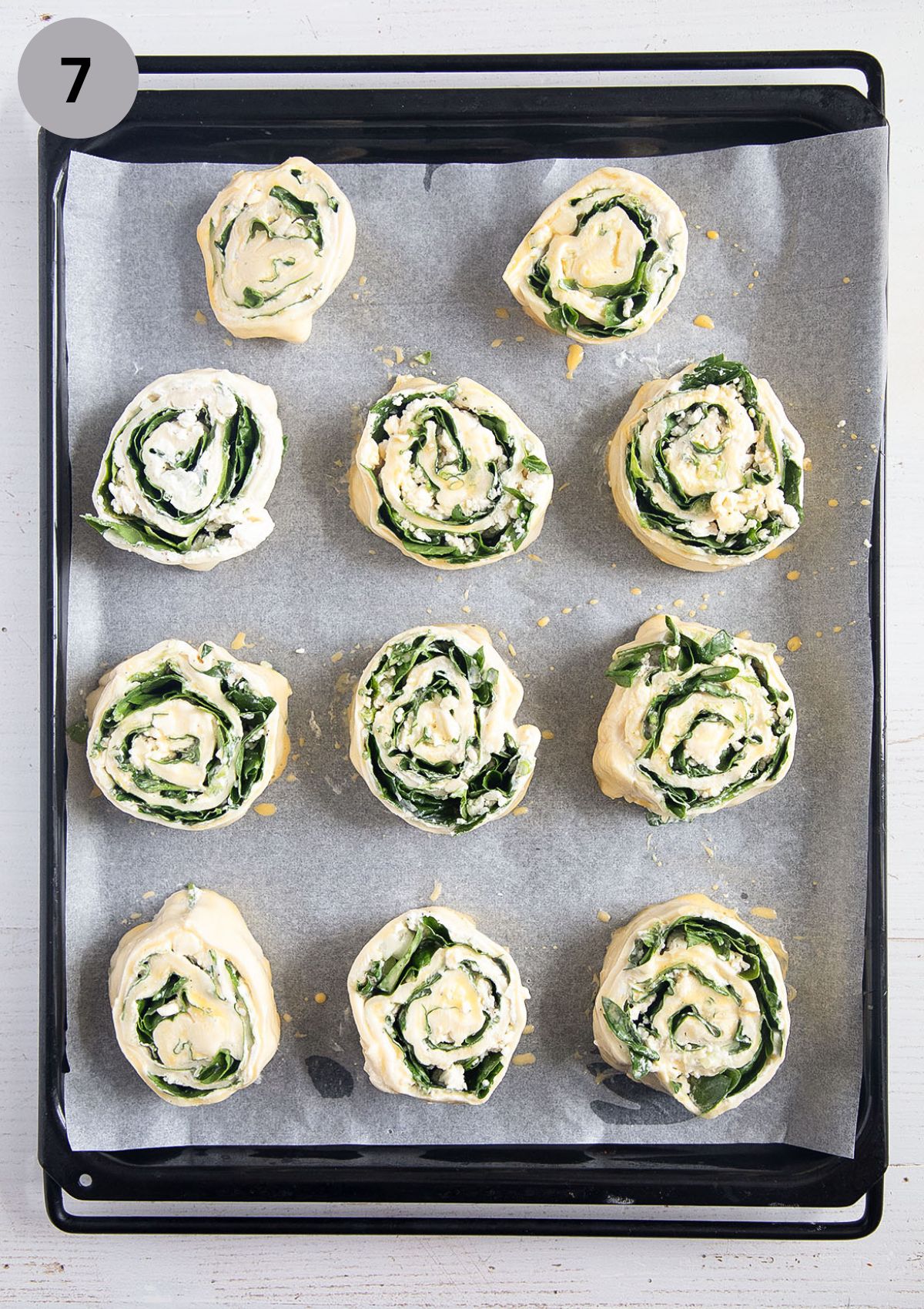 Feta and Spinach Rolls » The Fast Recipe Food Blog