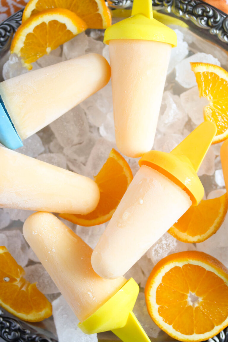 Easy Orange Popsicles Recipe » The Fast Recipe Food Blog