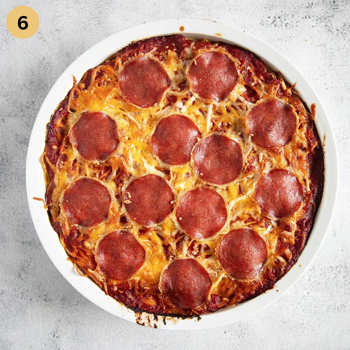 Easy Spaghetti Pizza Recipe – Pasta Meets Pizza » The Fast Recipe Food Blog