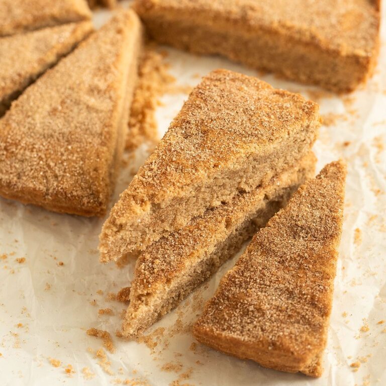 Easy Cinnamon Shortbread – Only 4 Ingredients » The Fast Recipe Food Blog